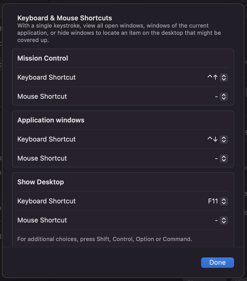 Show desktop whenever I click anyw… | Apple Developer Forums