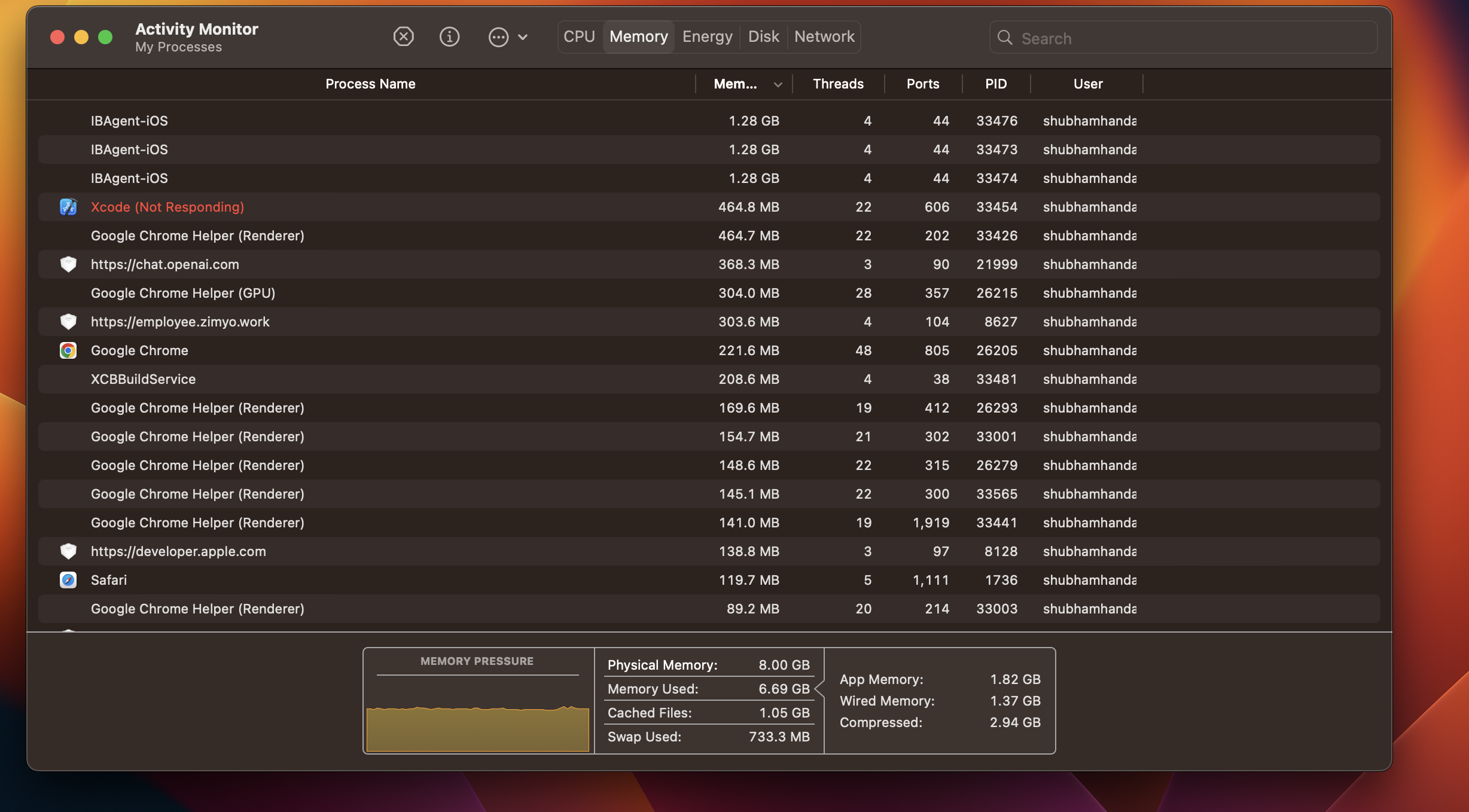 Regarding Xcode not responding aft… | Apple Developer Forums