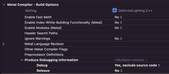 UE4 Xcode Project, metal compiler … | Apple Developer Forums