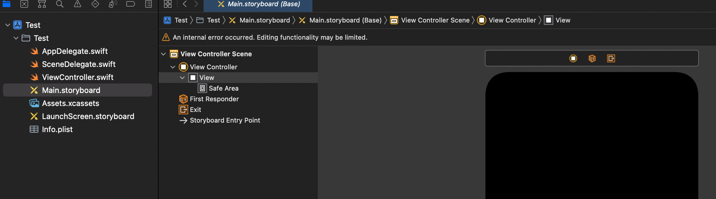 Storyboards not working in Xcode 13 | Apple Developer Forums