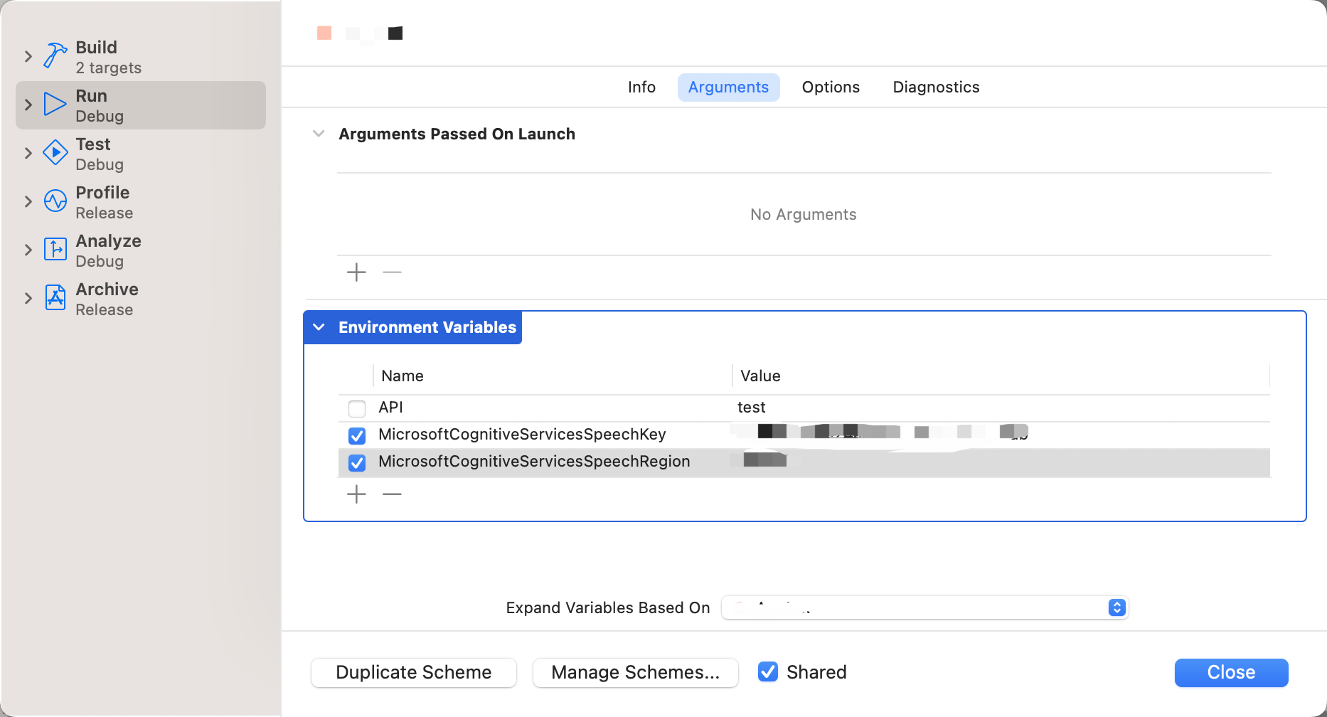 How can I pass Xcode Cloud environ… | Apple Developer Forums
