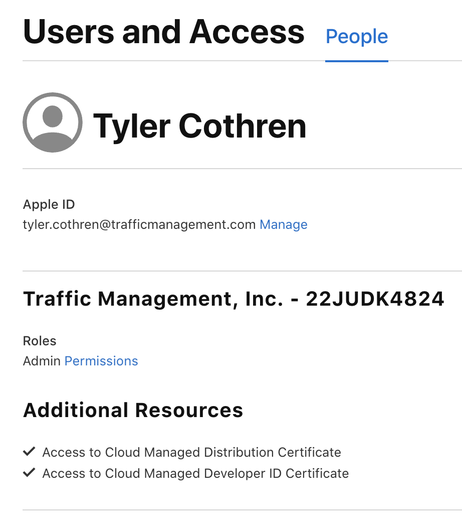 Setting Up Xcode Cloud, Missing Te… | Apple Developer Forums