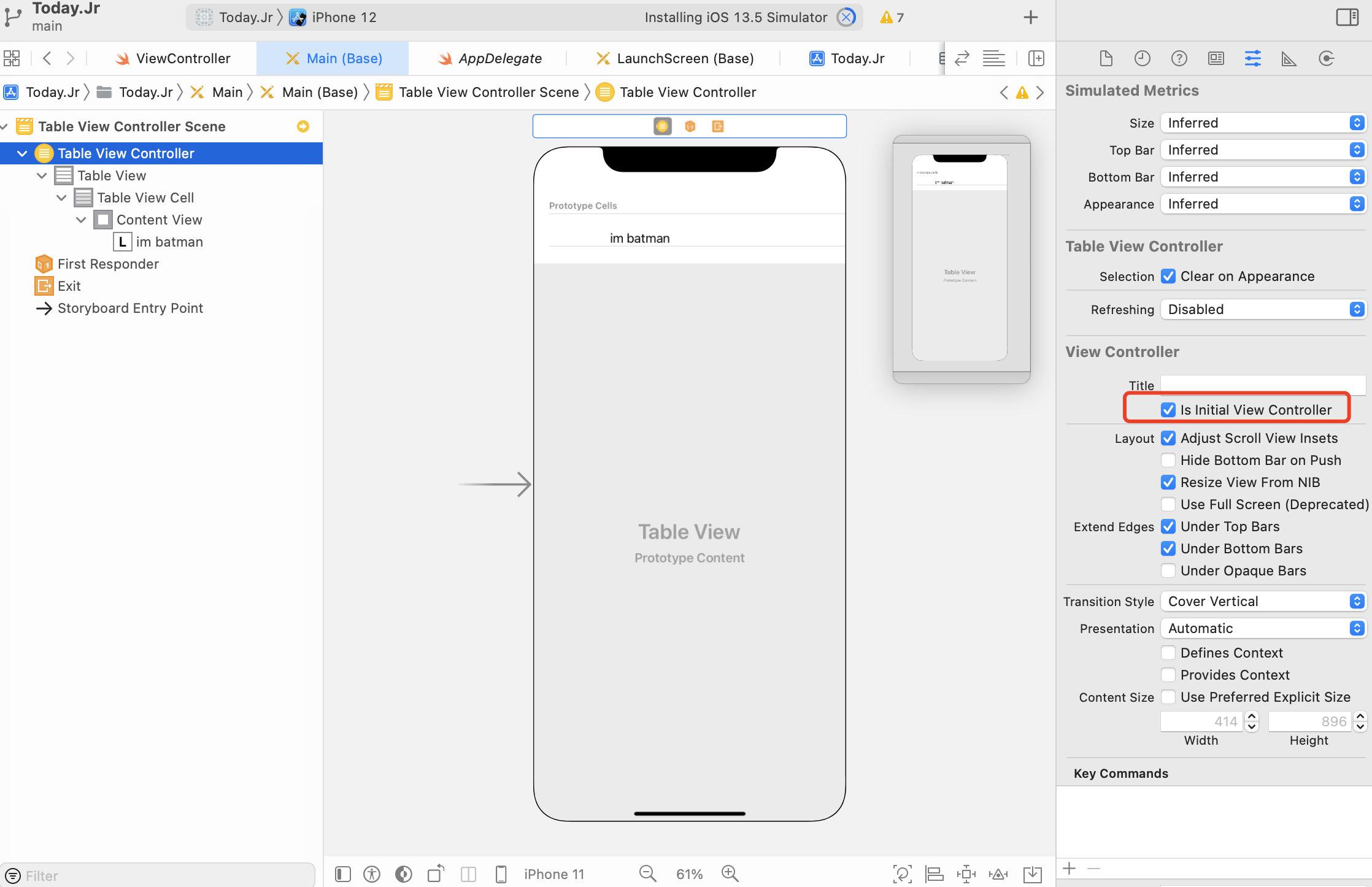 Xcode runs app show blank screen | Apple Developer Forums