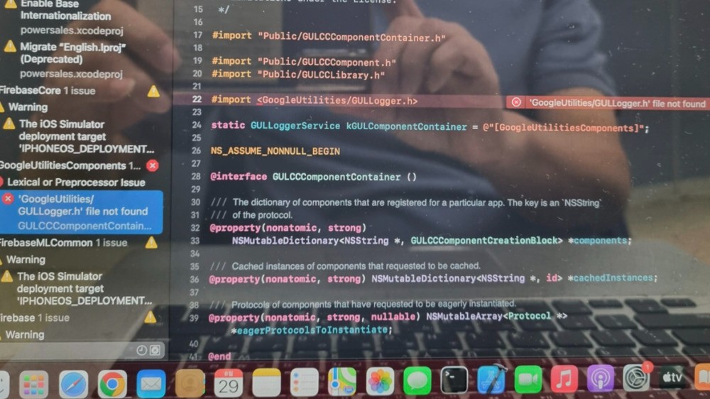 xcode rebuild problem ( GULLogger.… | Apple Developer Forums