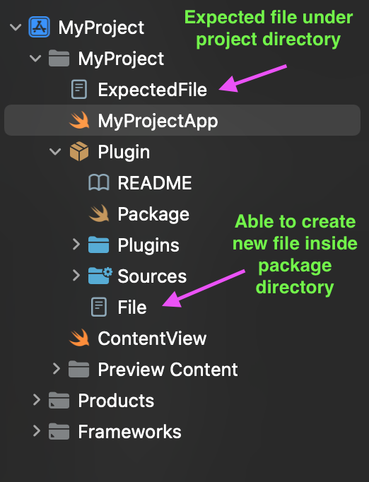 New File Creation using Command Pl… | Apple Developer Forums