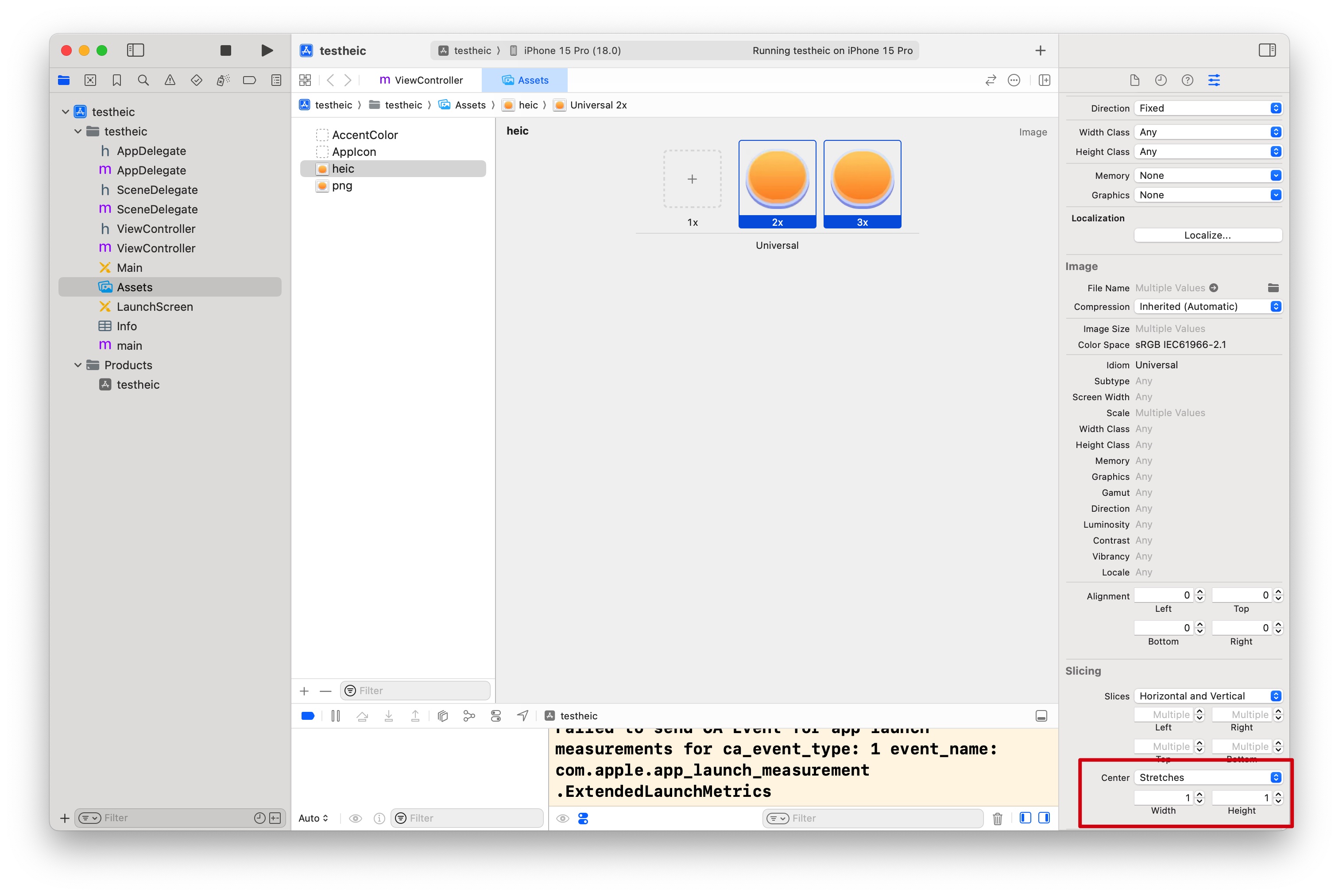 The HEIC images in the Assets fold… | Apple Developer Forums