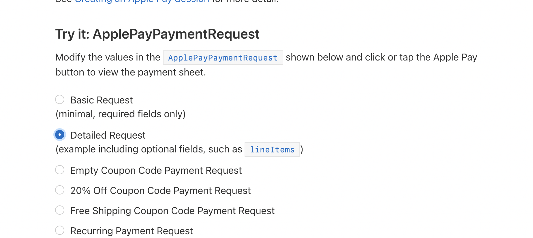 Apple pay shipping details and con… | Apple Developer Forums