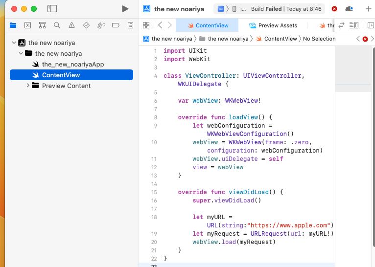 Cannot find 'WebKit' in scope | Apple Developer Forums