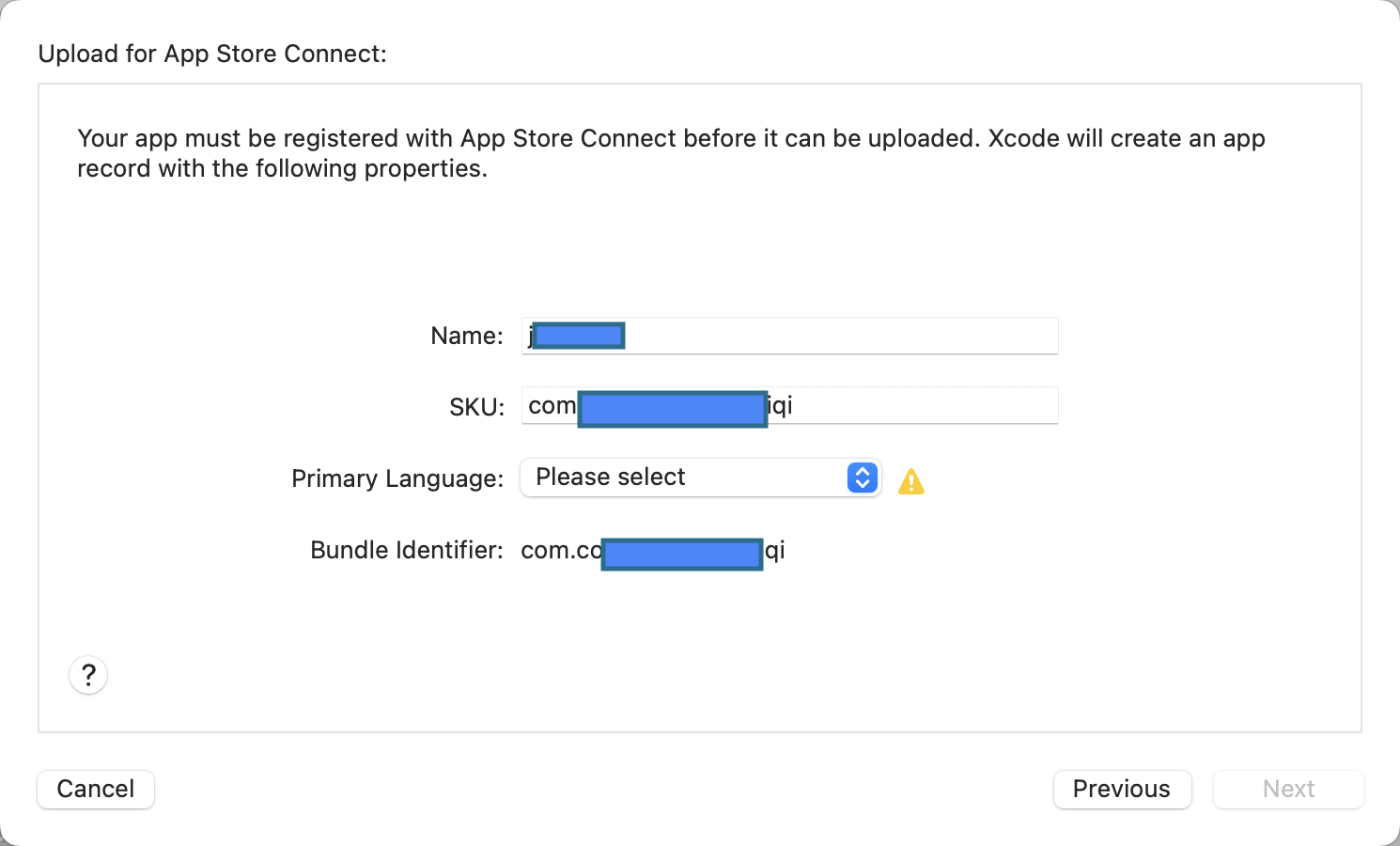 Upload for App Store Connect: App … | Apple Developer Forums