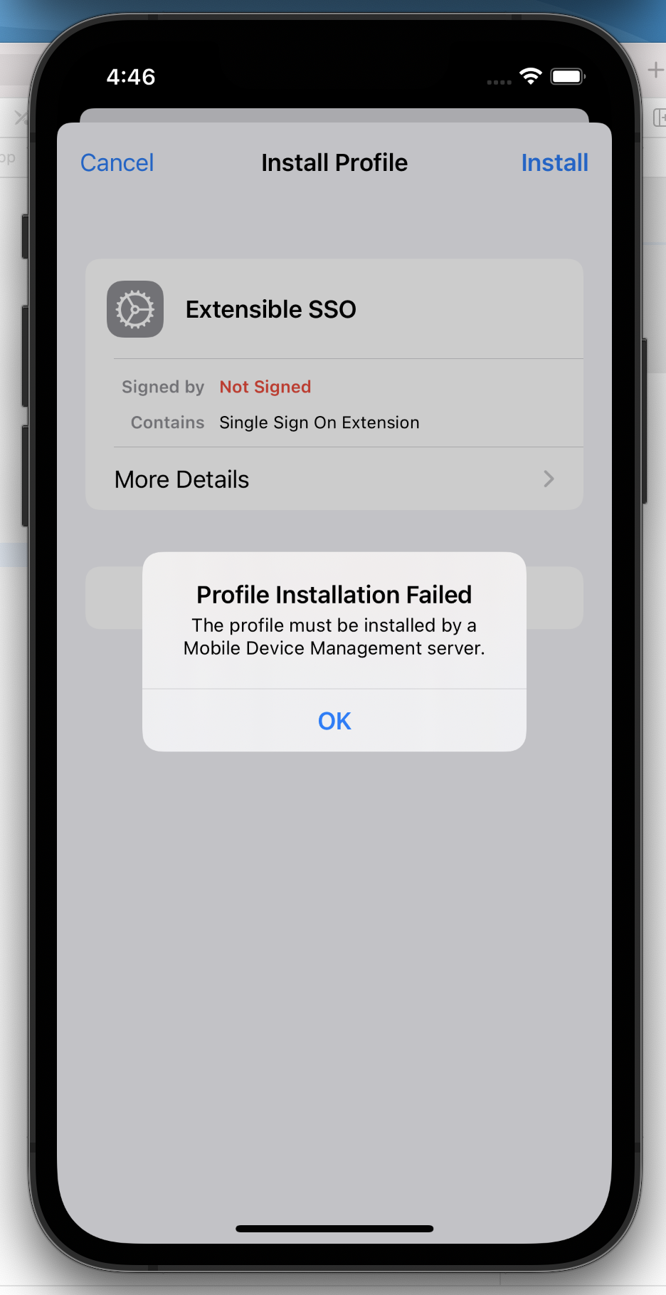 Adding a Configuration Profile to … | Apple Developer Forums