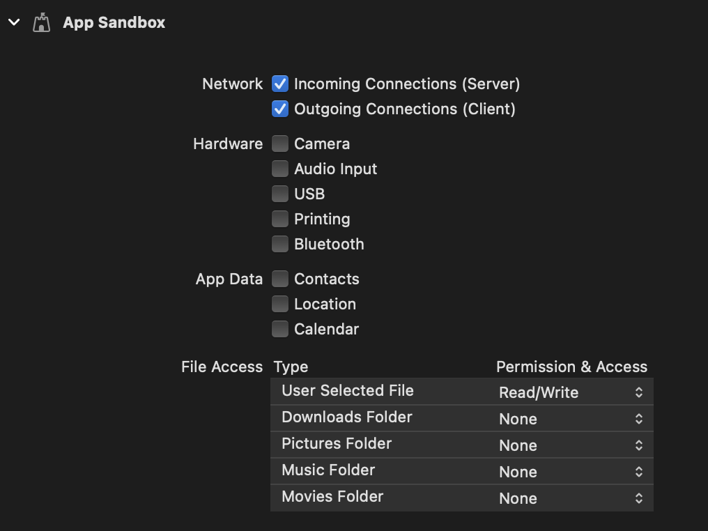 Thread: "launch path not accessibl… | Apple Developer Forums