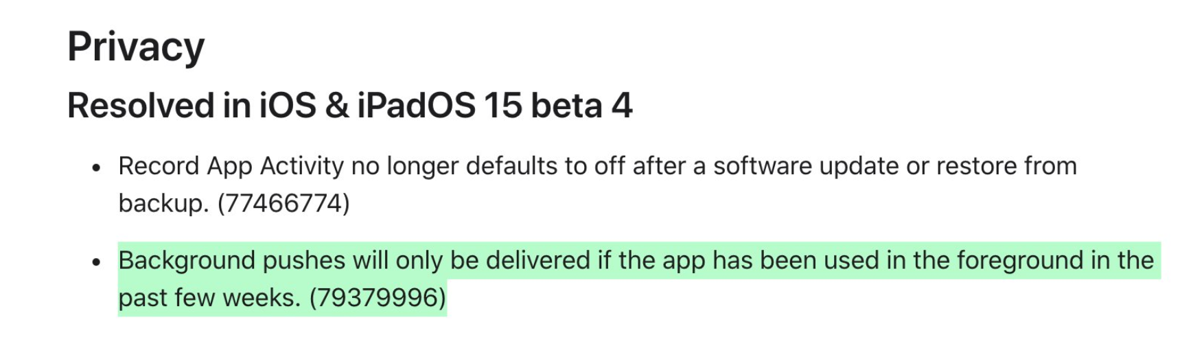 APNS Content Available Push not wo… | Apple Developer Forums