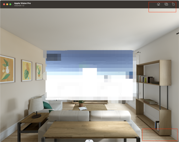VisionOS simulator missing UI; mou… | Apple Developer Forums