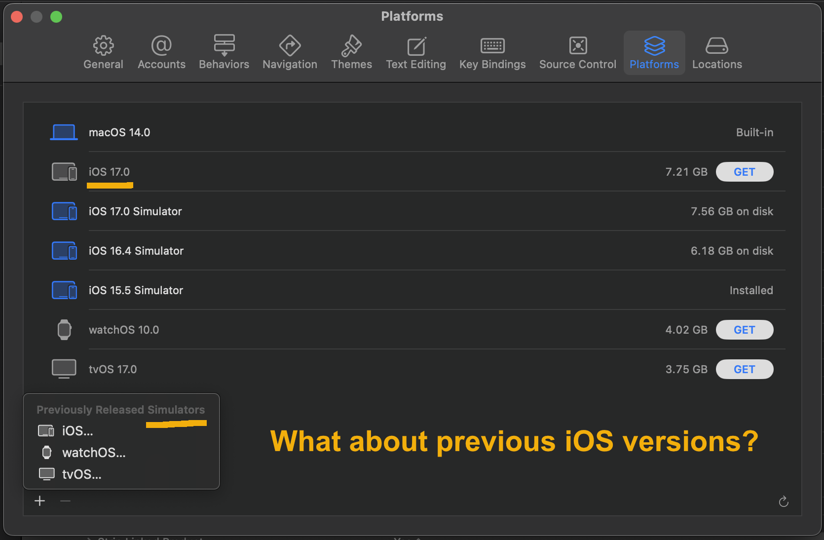 How do we install older iOS SDKs i… | Apple Developer Forums