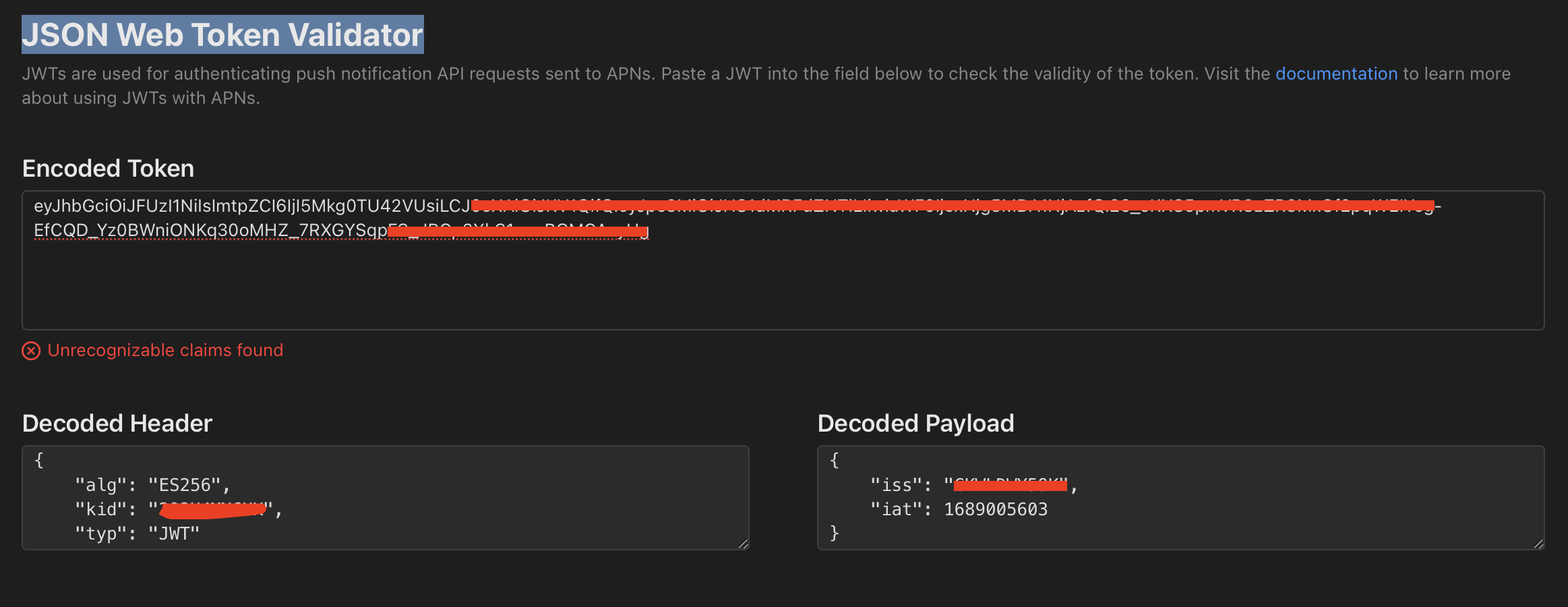 CloudKit Console: JSON Web Token V… | Apple Developer Forums