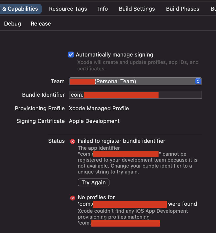 Can't see provisioning profile in … | Apple Developer Forums
