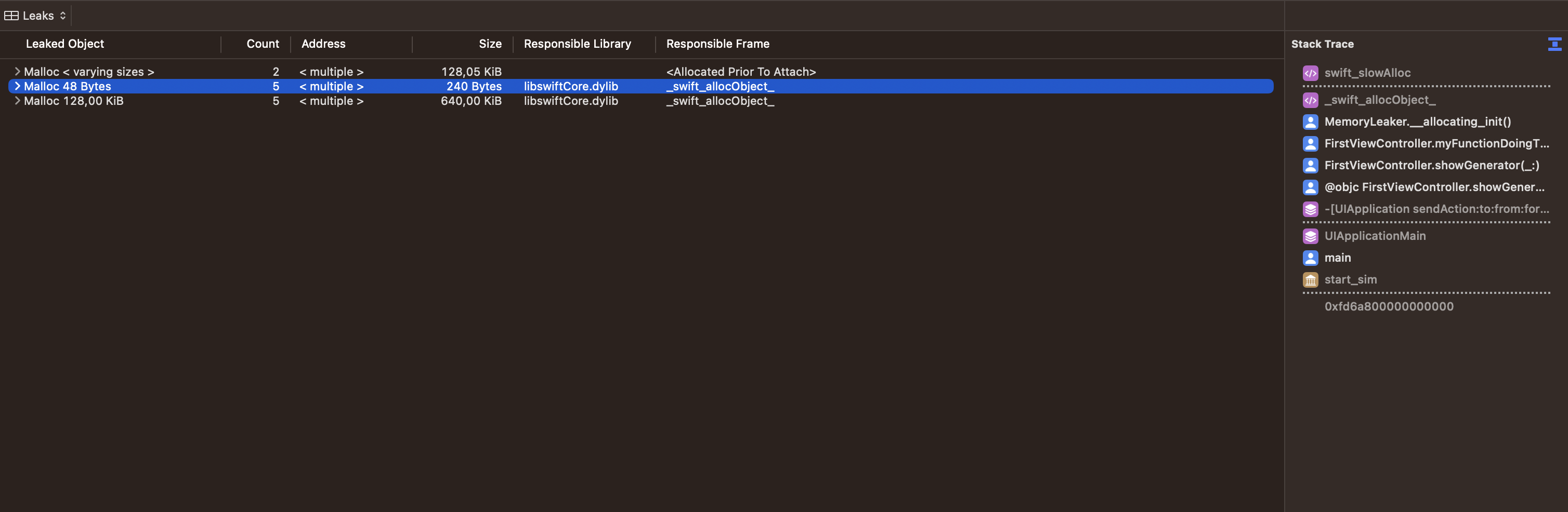 How to export Stack Trace using xc… | Apple Developer Forums