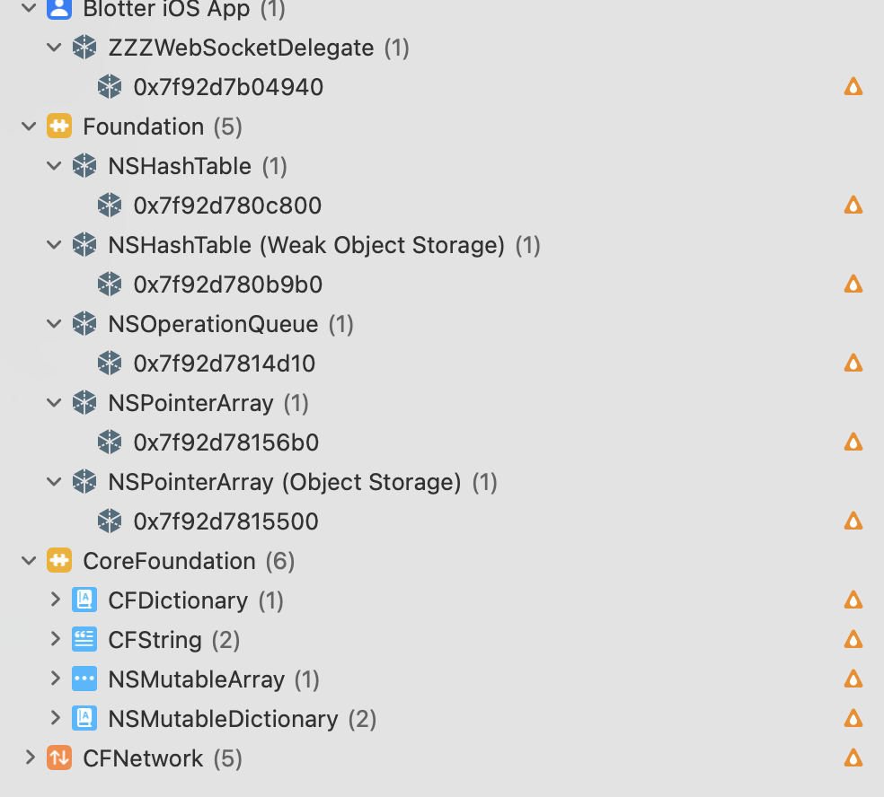 URLSessionWebSocketTask memory lea… | Apple Developer Forums