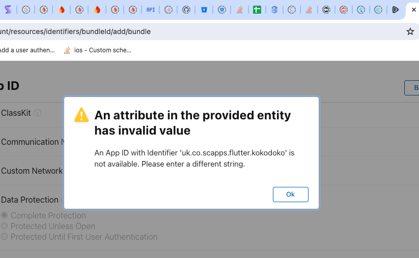 App ID Not Available | Apple Developer Forums