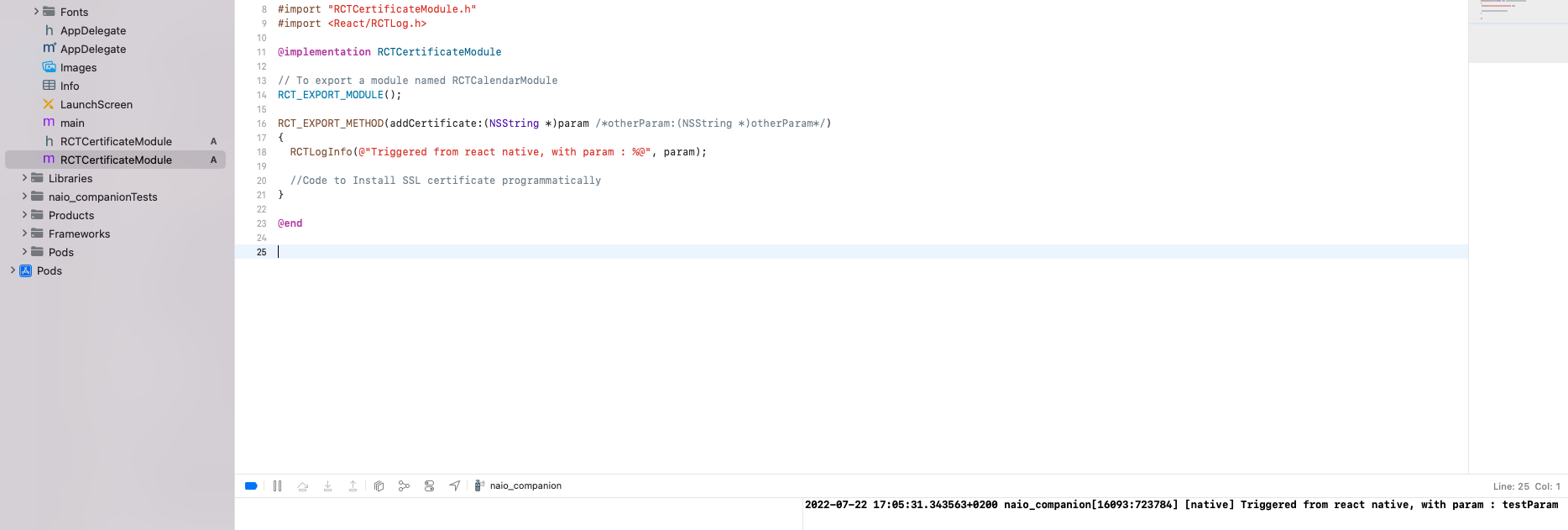 Xcode - Trying to add Self Signed … | Apple Developer Forums