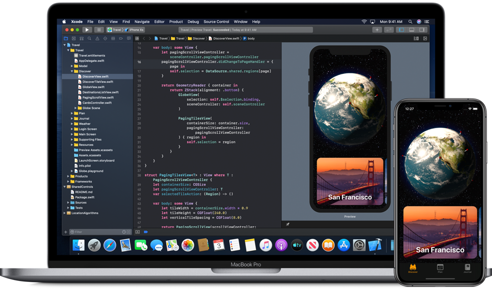 Xcode 11 เปิดตัว รองรับ SwiftUI, แปลงแอพ iPad มารันบนแมค, Dark Mode บน iOS | Blognone